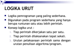 Struktur Dasar Algoritma | PPT