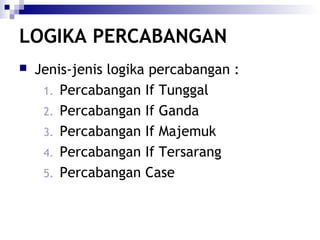 Struktur Dasar Algoritma | PPT