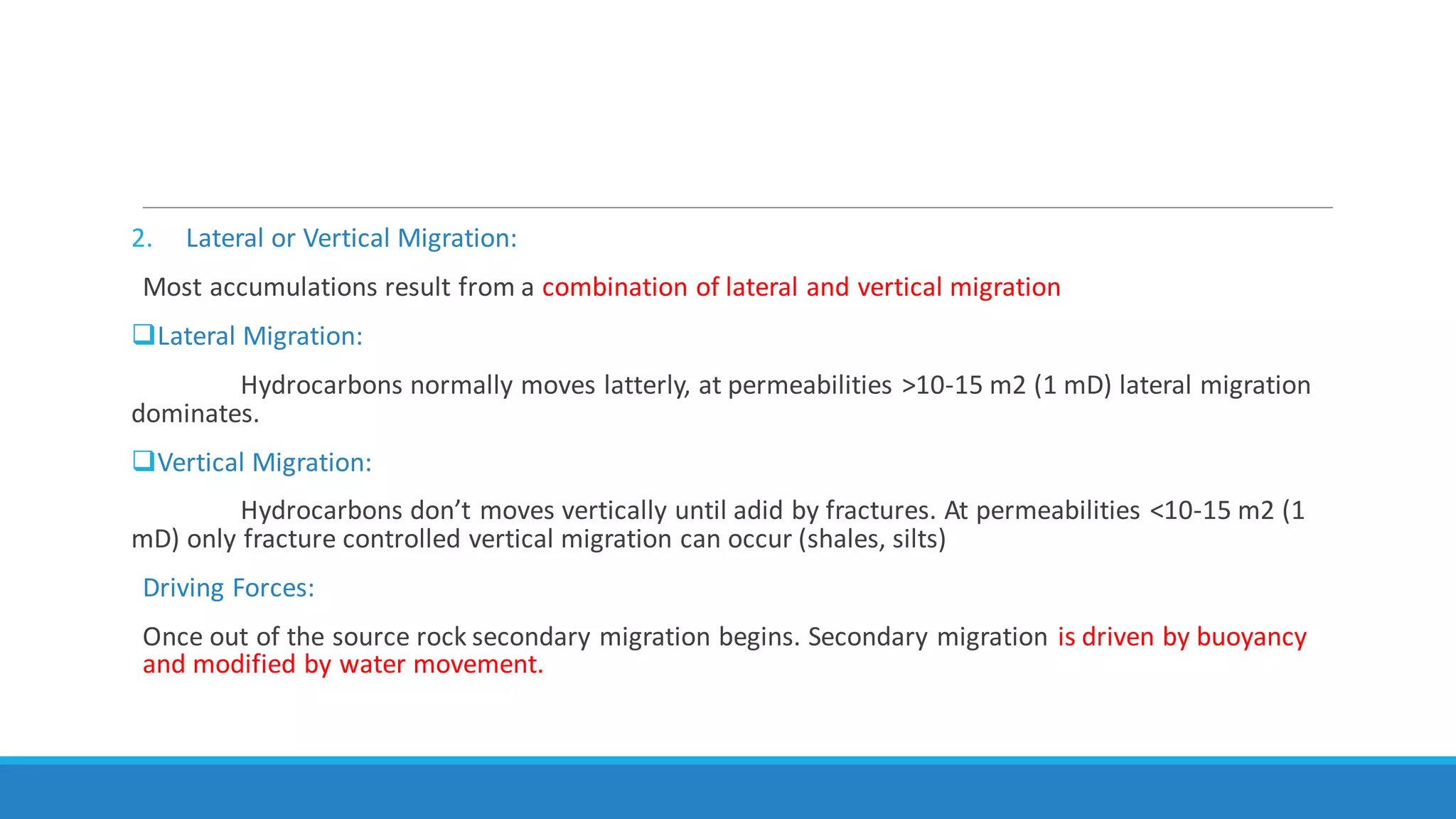 Hydrocarbons Migration | PDF