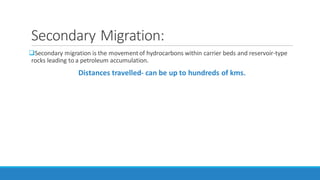 Hydrocarbons Migration | PDF