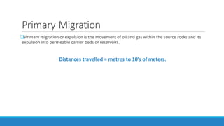 Hydrocarbons Migration | PDF