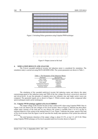 Analysis and Implementation of Unipolar PWM Strategies for Three Phase Cascade Multilevel ...