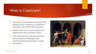 07.12.20 Understanding Performance - Classicism | PPT