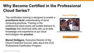 Positioning the CCC Professional Cloud Portfolio for Rapid Adoption | PPT
