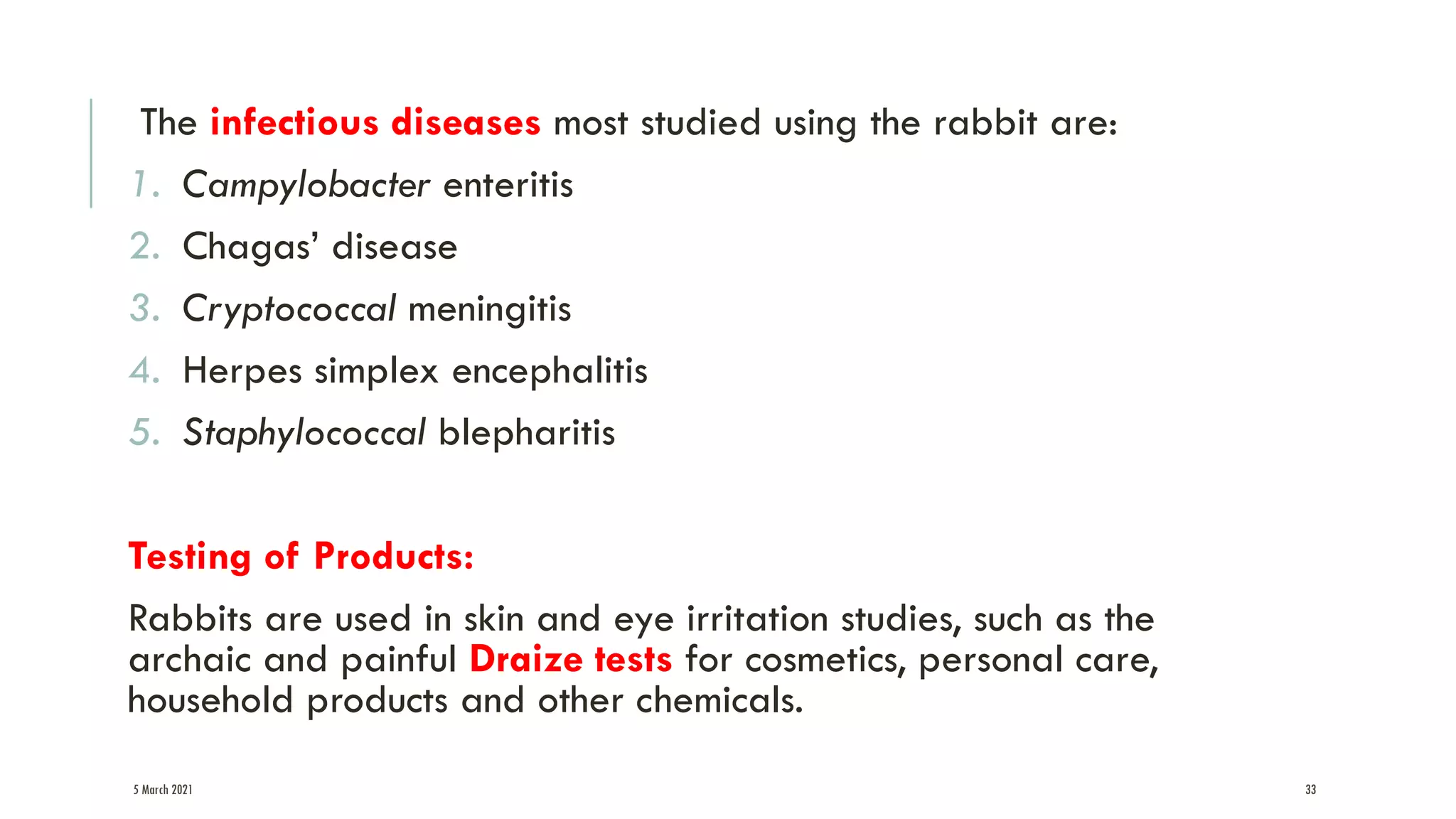 Rabbit as a Laboratory Animal. | PDF