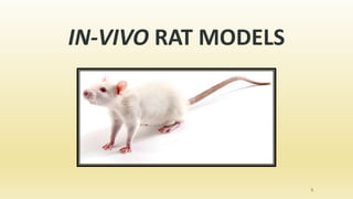 Animal Models for anti-hypertensive Drugs | PPTX