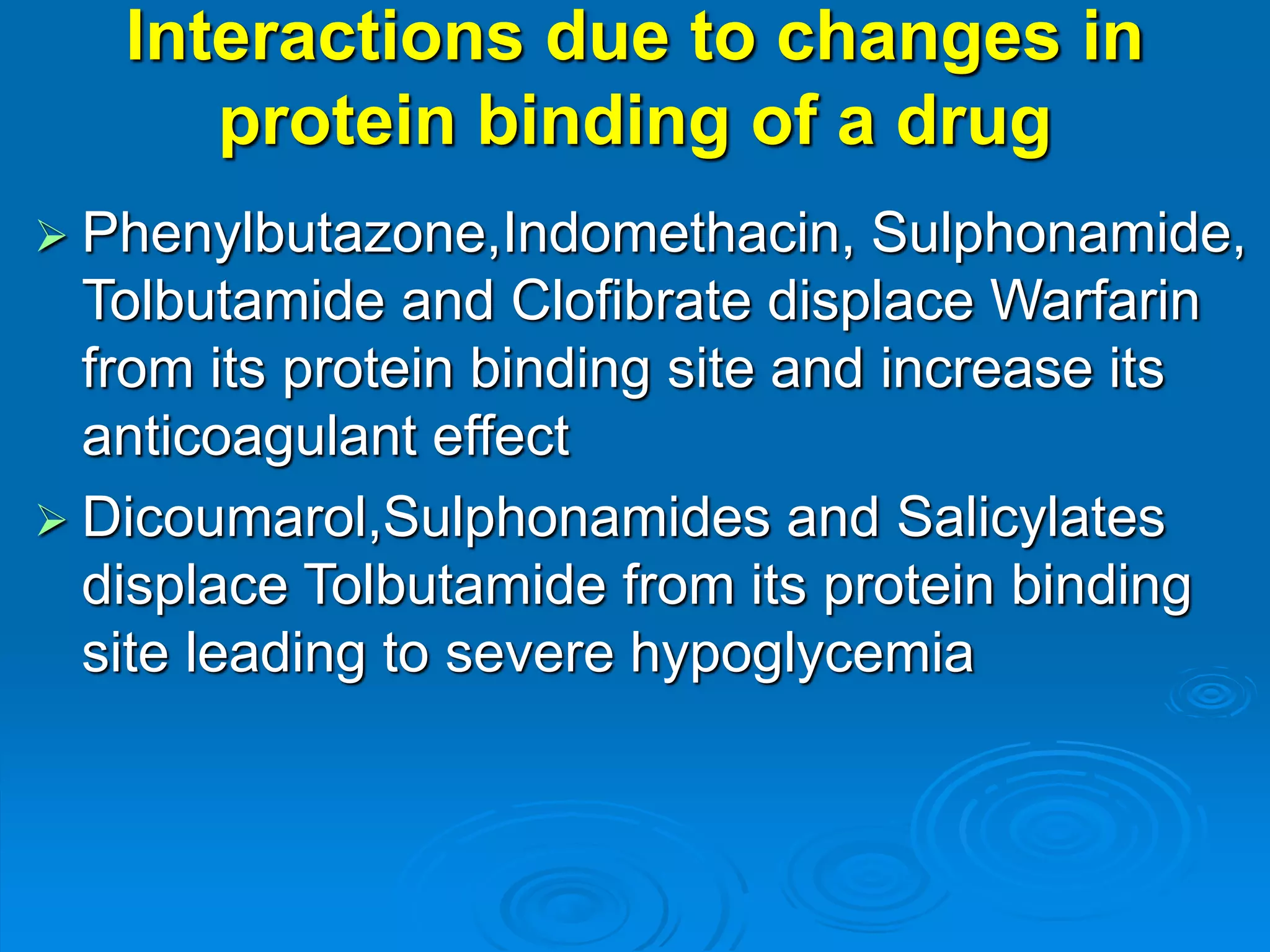 07. Drug Interactions.ppt | Pharmaceutical Industry | Industries