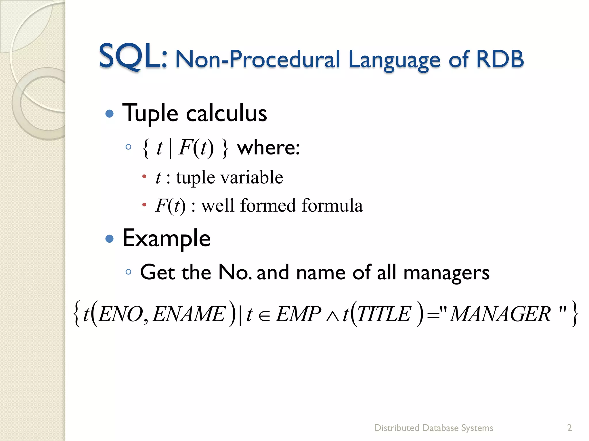 07.Overview_of_Query_Processing.pdf | Databases | Computer Software and Applications