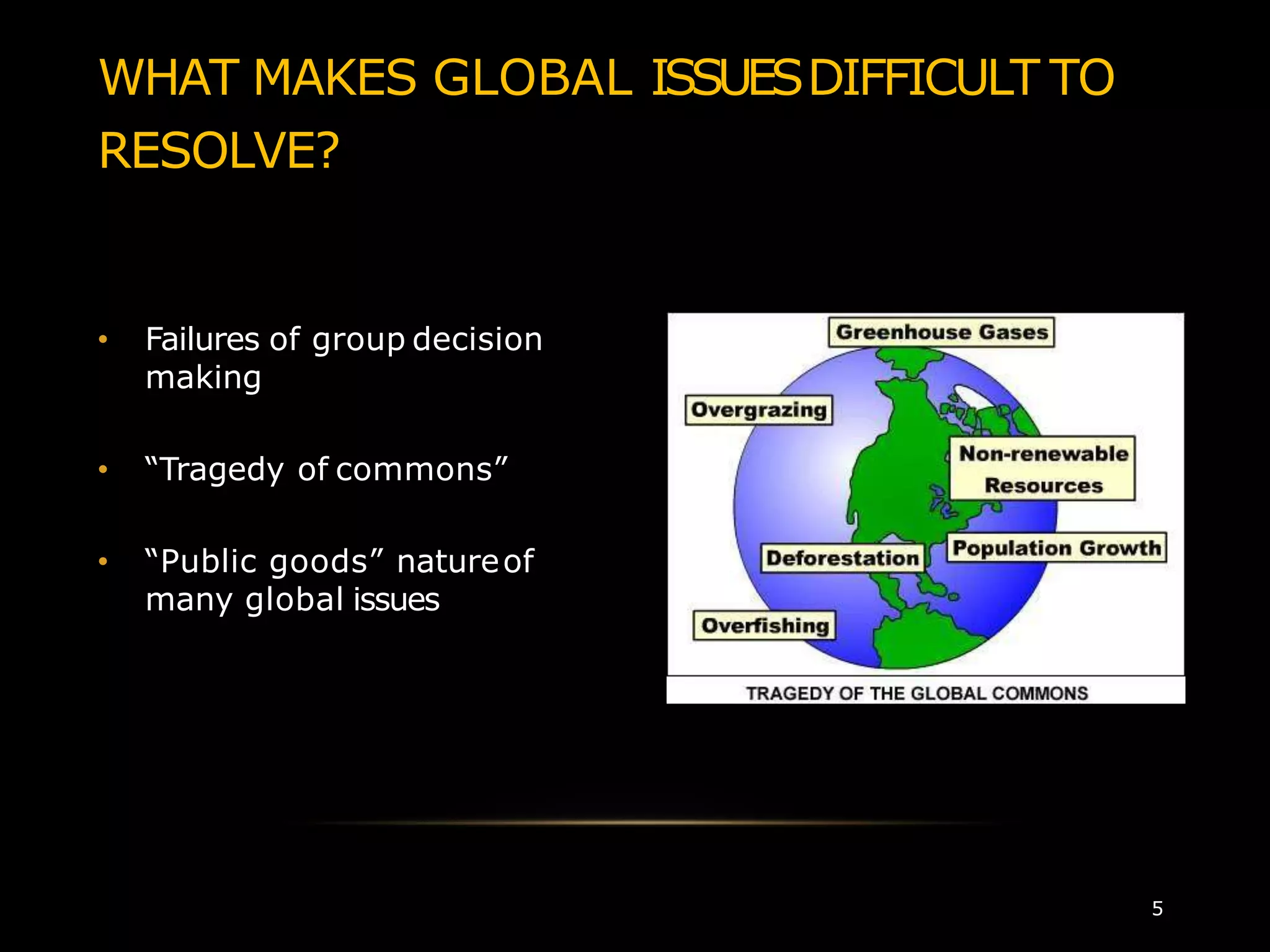 Global issues | PPTX | Environment | Science
