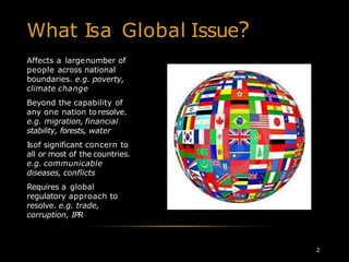 Global issues | PPTX | Environment | Science