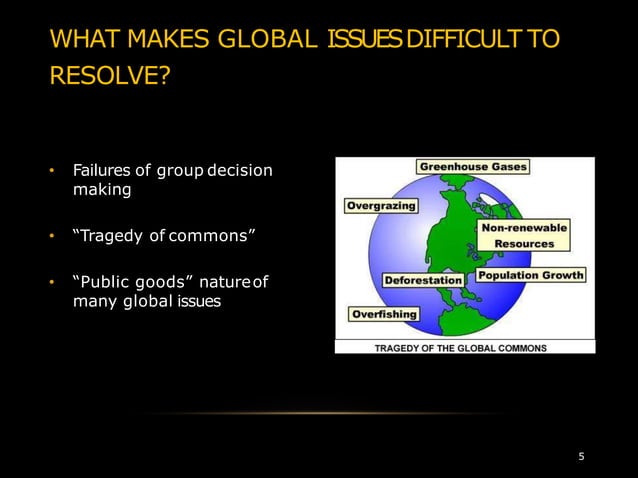 Global issues | PPTX | Environment | Science