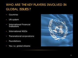 Global issues | PPTX