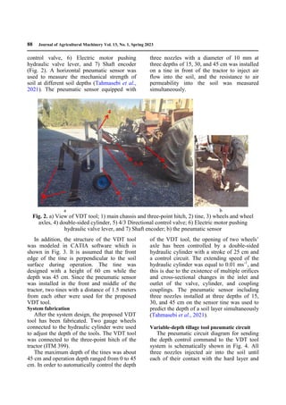 Development and Field Evaluation of a Variable-Depth Tillage Tool Based ...