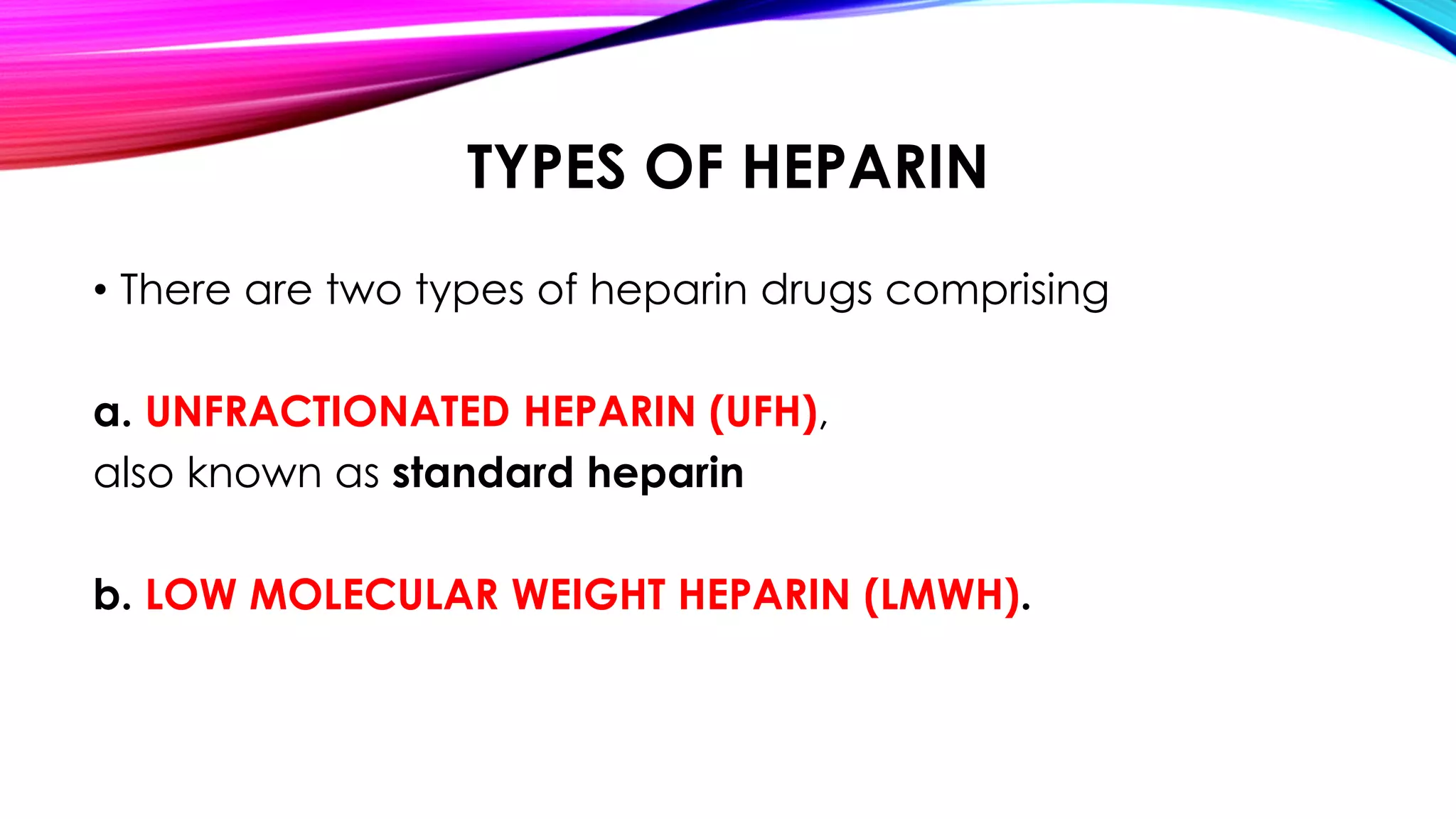 Heparin: Source, Structure, Chemistry, MOA and Uses | PDF