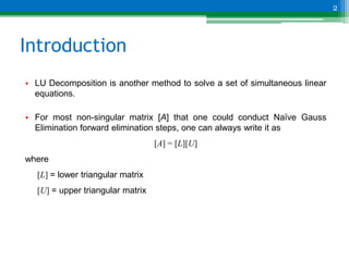 07. LU Decomposition.pptx