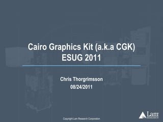 Cairo Graphics Kit | PPT