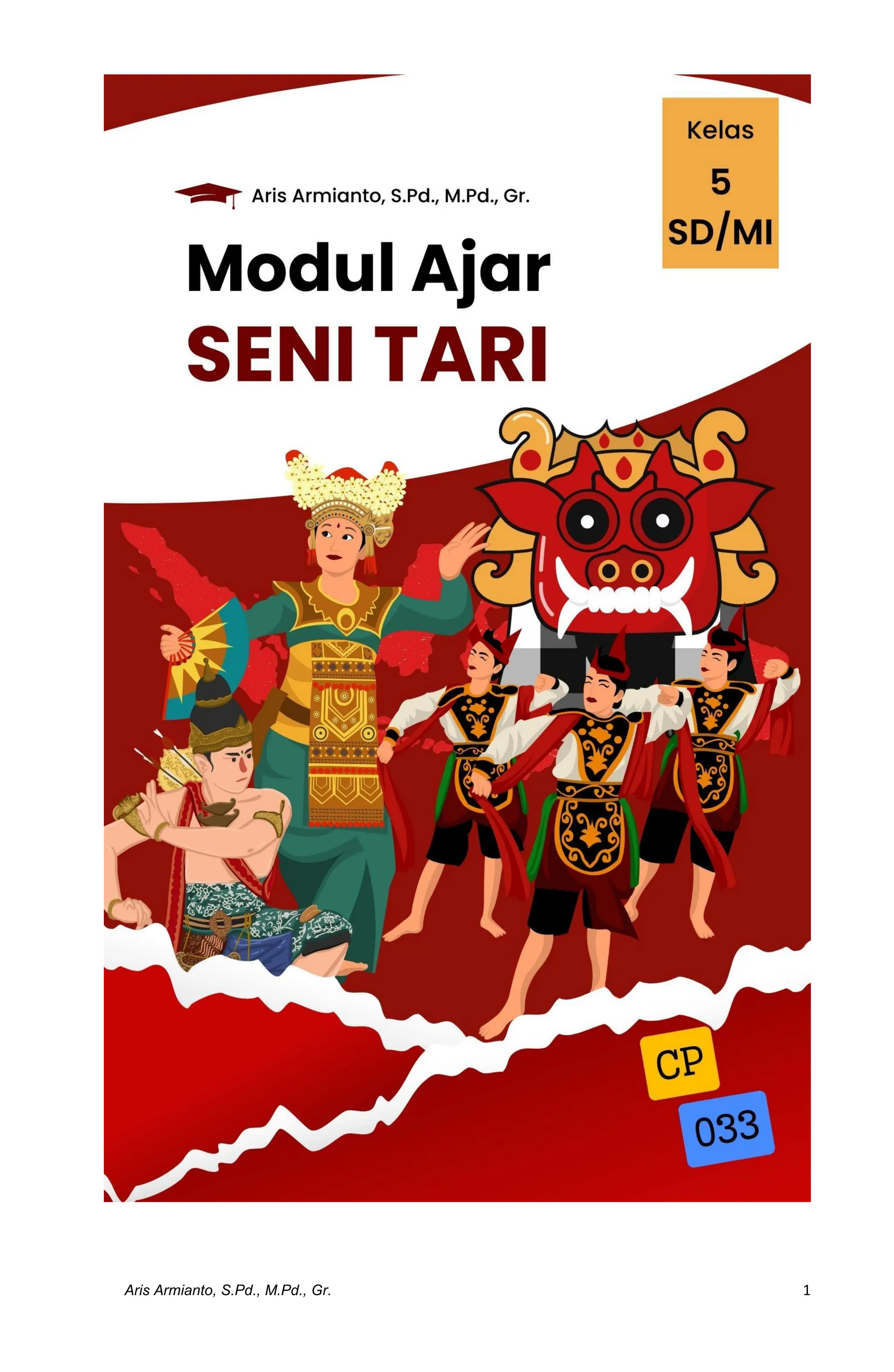 MODUL AJAR SENI TARI KELAS 5 KURIKULUM MERDEKA.pdf