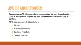Keselamatan dan kesehatan kerja-LABORATORIUM. | PDF