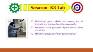 Keselamatan dan kesehatan kerja-LABORATORIUM. | PDF