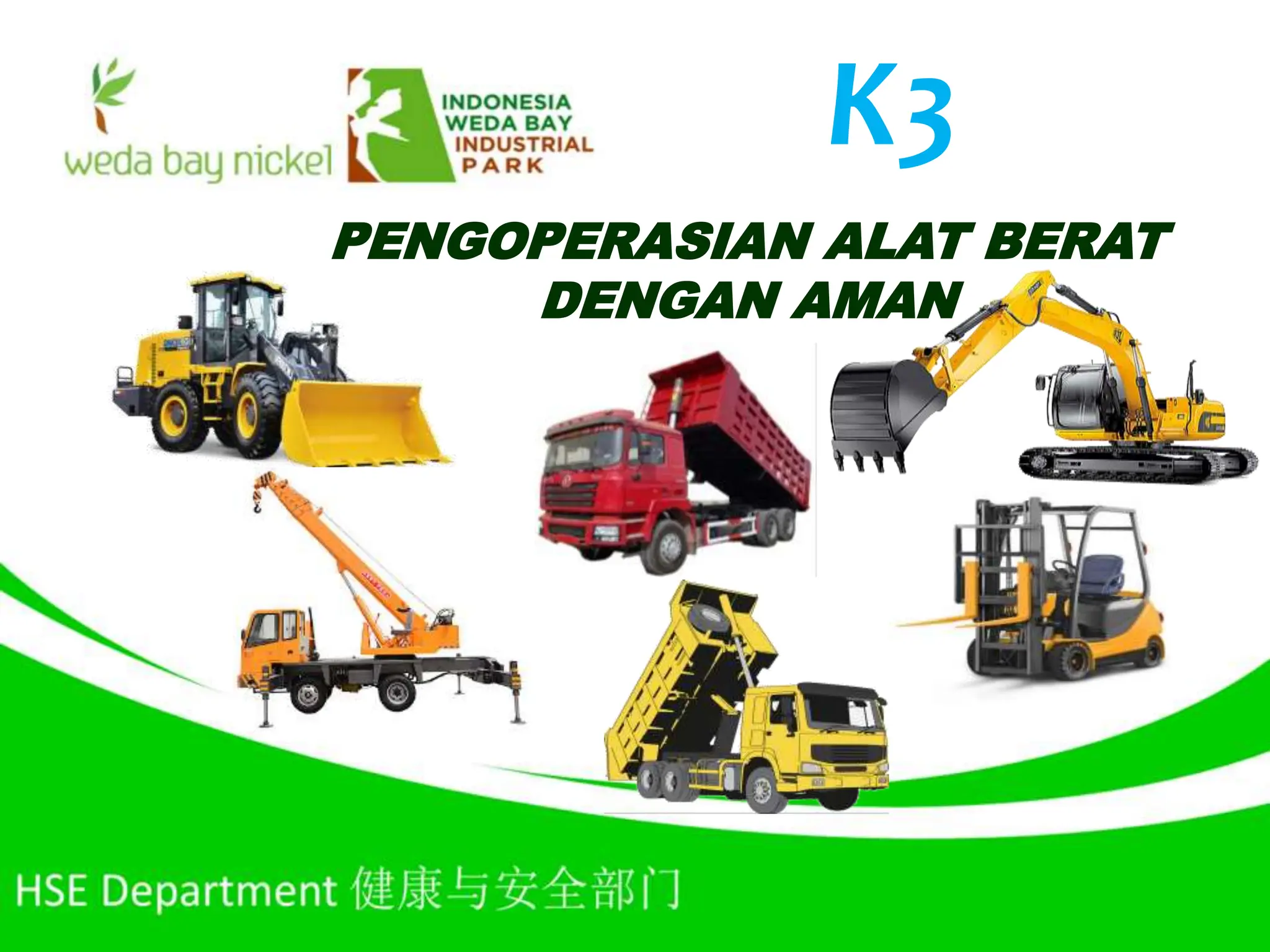 K3 BEKERJA AMAN DENGAN ALAT BERAT AREA TAMBANG.pptx