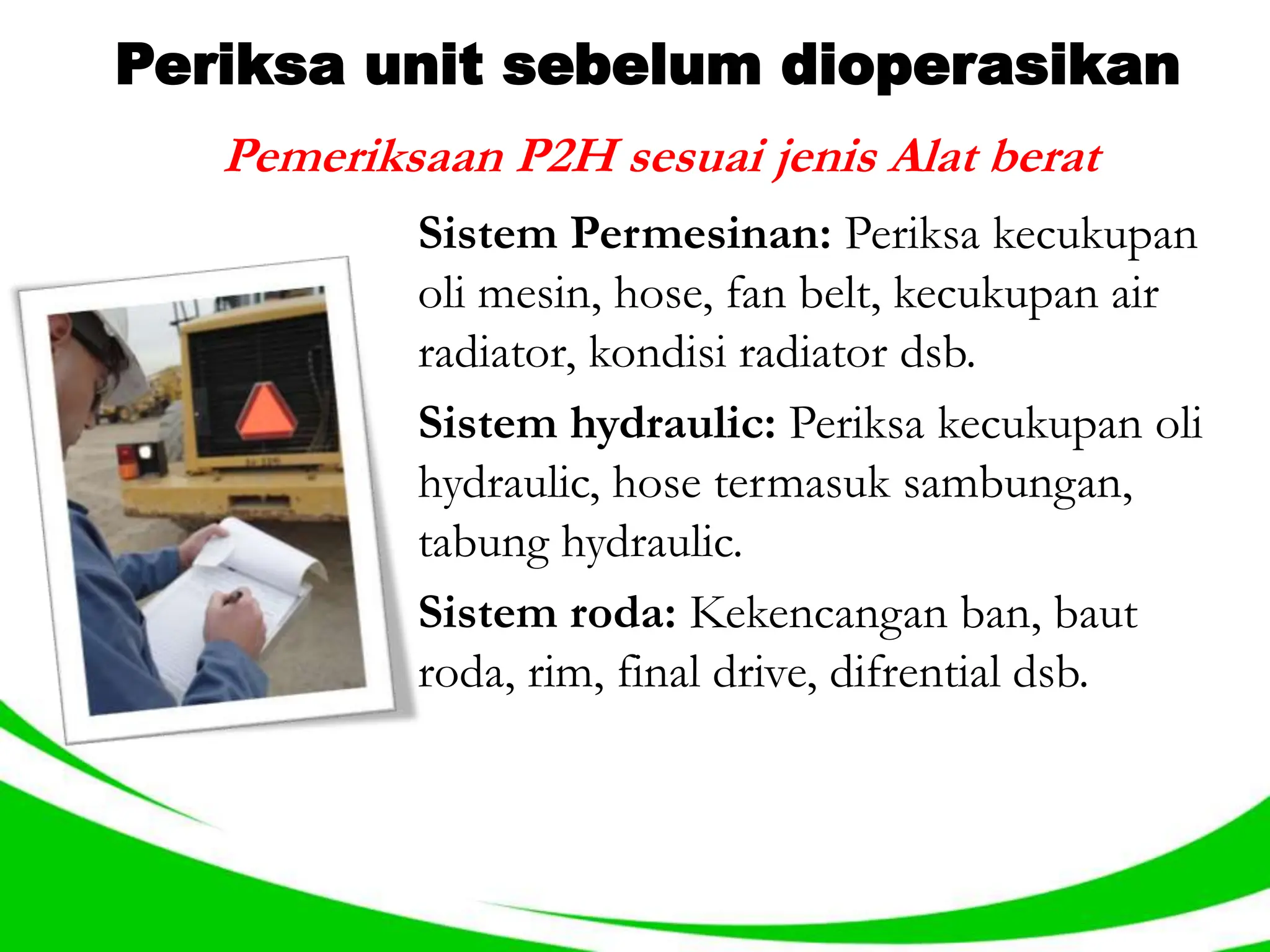 K3 BEKERJA AMAN DENGAN ALAT BERAT AREA TAMBANG.pptx