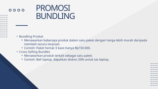 Promosi di Marketplace untuk pemasaran dan promosi | PPT