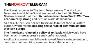 07. BEGINNINGS OF COLD WAR - Reaction to Soviet Expansion.pptx