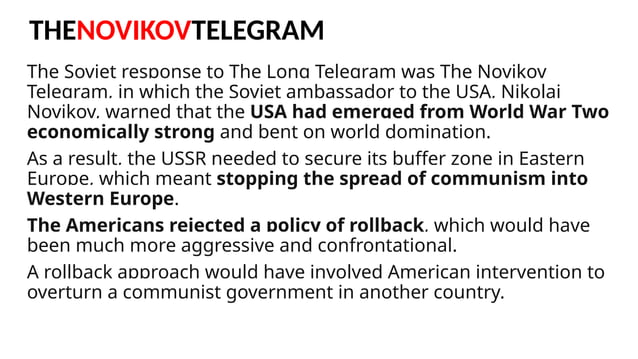 07. BEGINNINGS OF COLD WAR - Reaction to Soviet Expansion.pptx