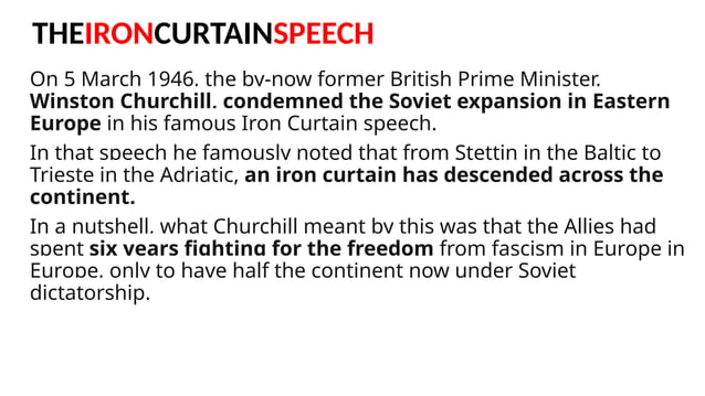 07. BEGINNINGS OF COLD WAR - Reaction to Soviet Expansion.pptx