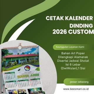 Percetakan Kalender Termurah Nusantara . | PDF