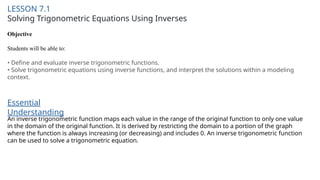 L7.1 Savvas book G 10 for hig school mathematics | PPTX