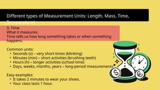 Understanding Measurement Units: Length, Mass, Volume & Conversion | PPTX