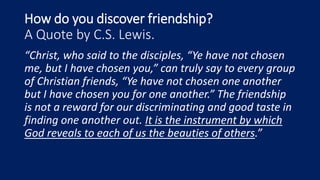 07-31-16, 1 Samuel 18-20, Faithful Friendship, Jonathan and David | PDF