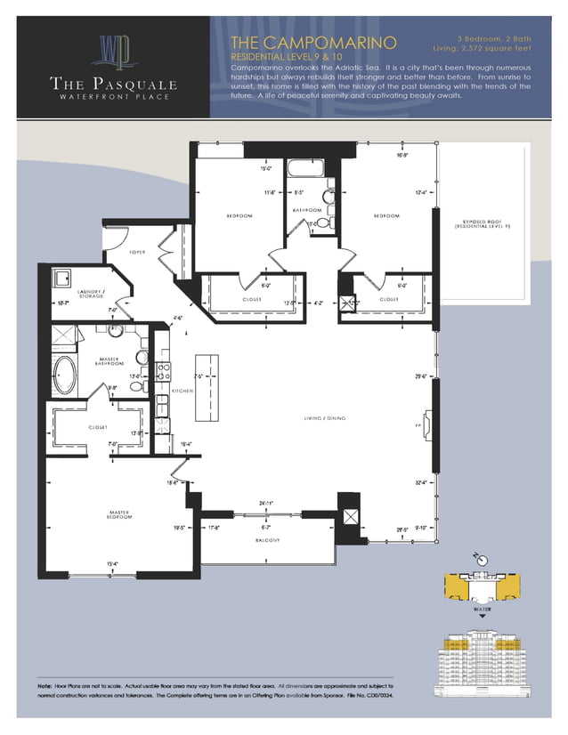 Waterfront Place Floorplans | PDF