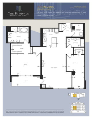 Waterfront Place Floorplans | PDF