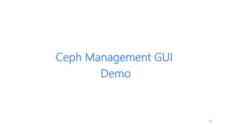 Ambedded - how to build a true no single point of failure ceph cluster | PDF