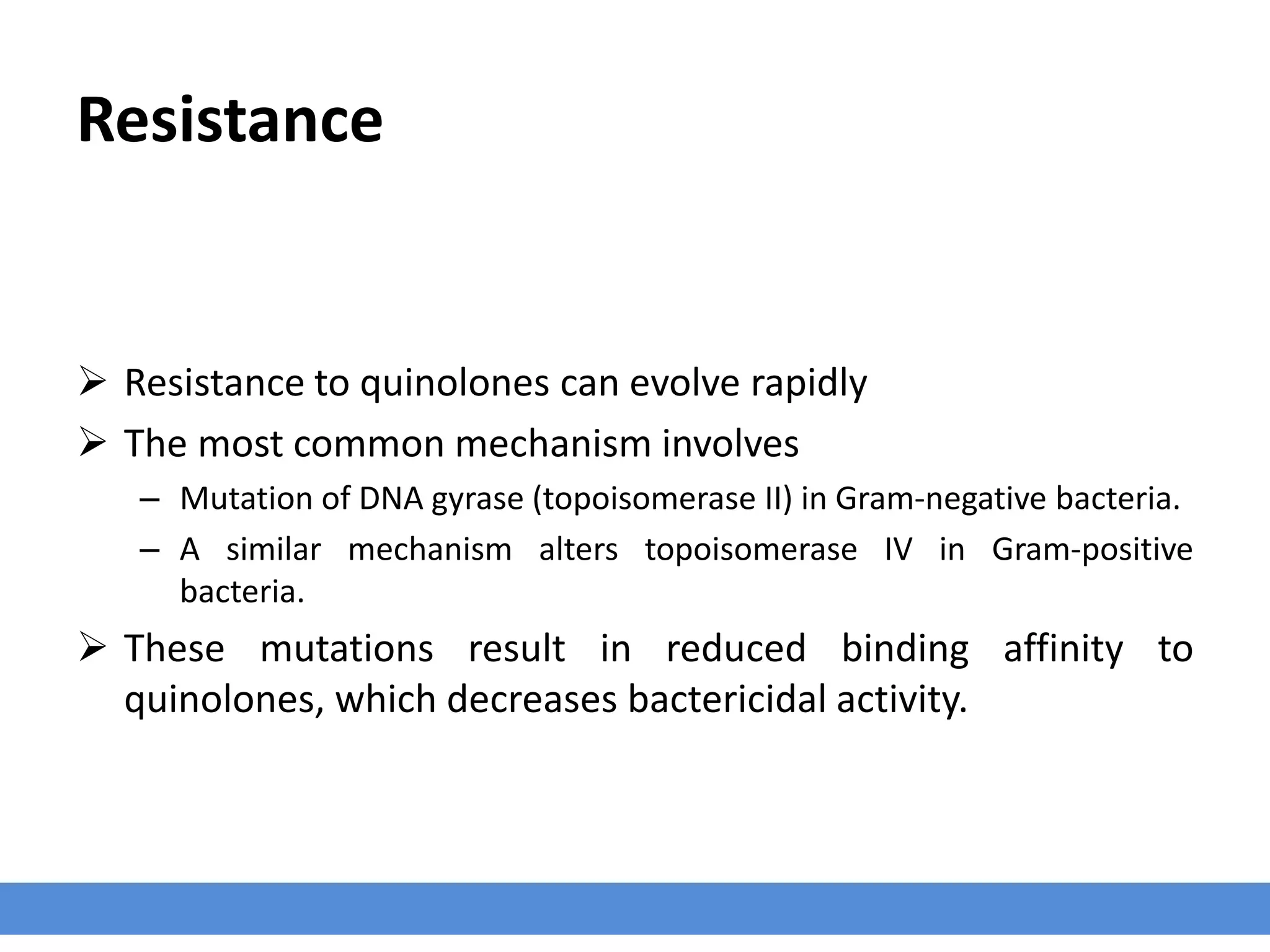 Antibiotics Groups - Quinolones | PPTX