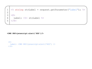 07 application security fundamentals - part 2 - security mechanisms - data validation | PPT