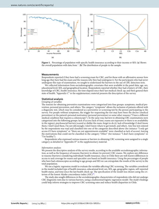 Barriers to the use of tests for early detection of colorectal cancer ...