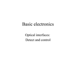 07 basic-electronics | PPT