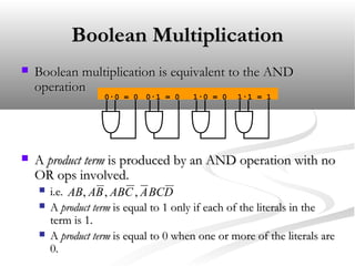 07 boolean algebra | PPT