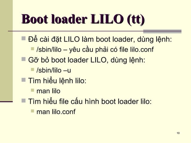 07 booting and shutting down | PPT