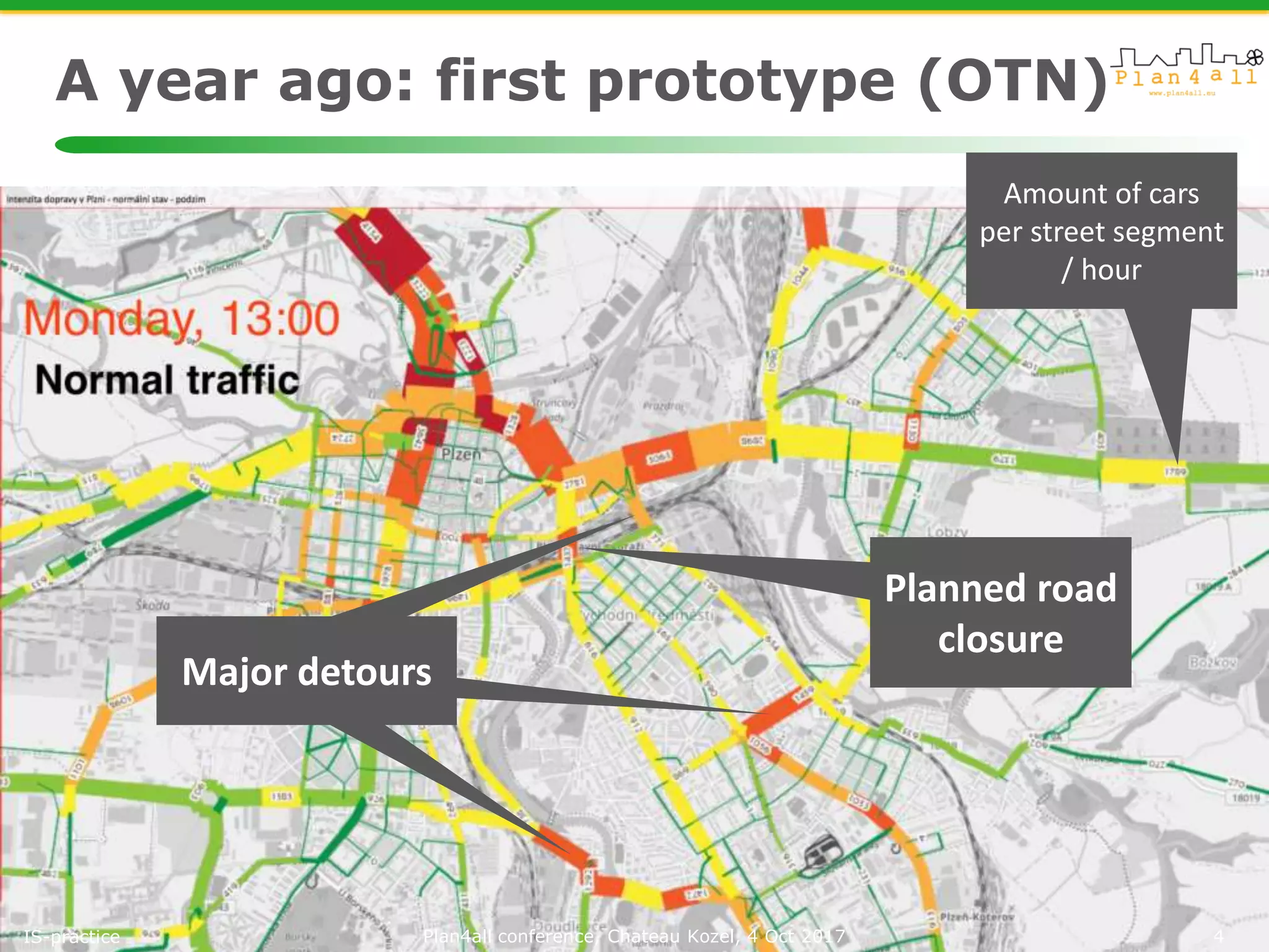 07 Traffic volumes visualization – the Pilsen Case | PPT