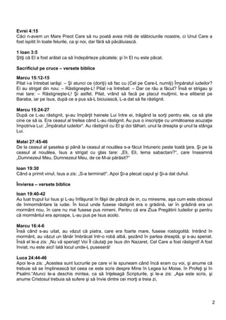 07. Ce a facut isus pentru noi? Notite | PDF
