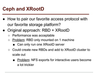 Ceph Day Chicago: Using Ceph for Large Hadron Collider Data | PDF