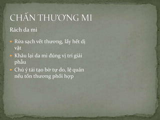 CHẤN THƯƠNG MẮT | PPTX