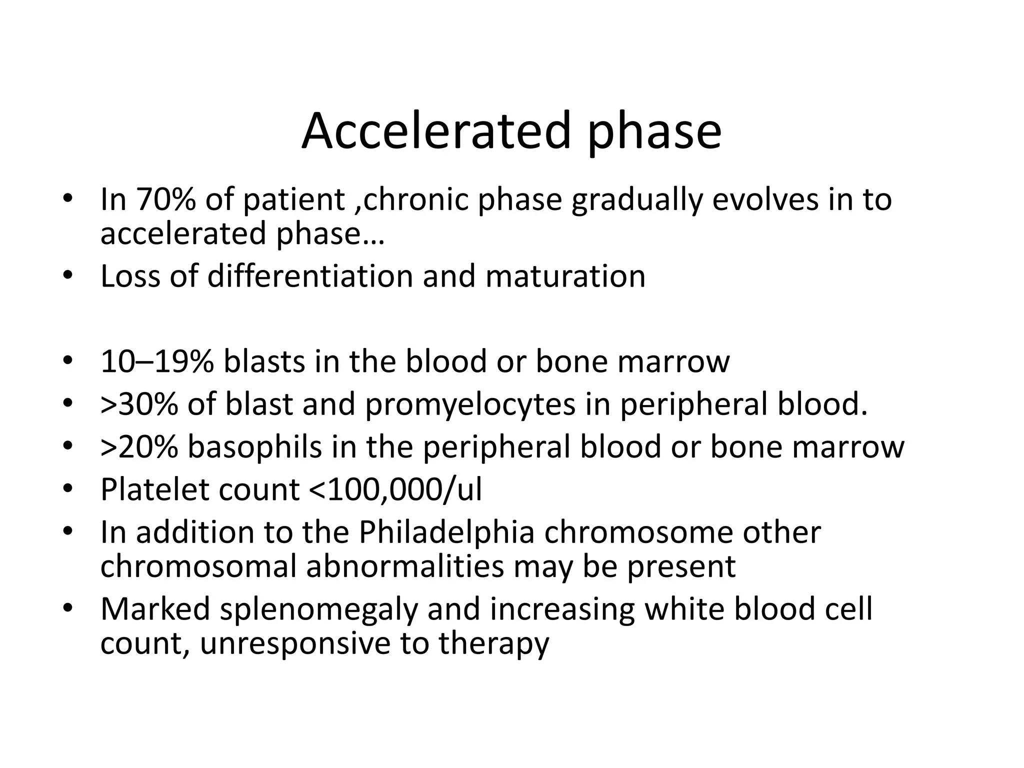 Chronic myeloid Leukemia | PPTX