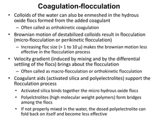07 coagulation-flocculation-settling | PPTX