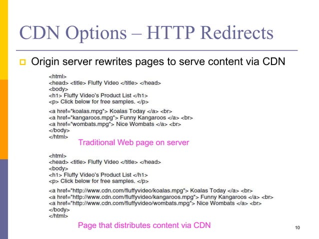 Content Delivery Networks (CDN) | PPTX | Web Hosting | Internet