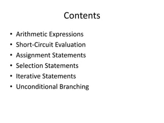 07 control+structures | PDF
